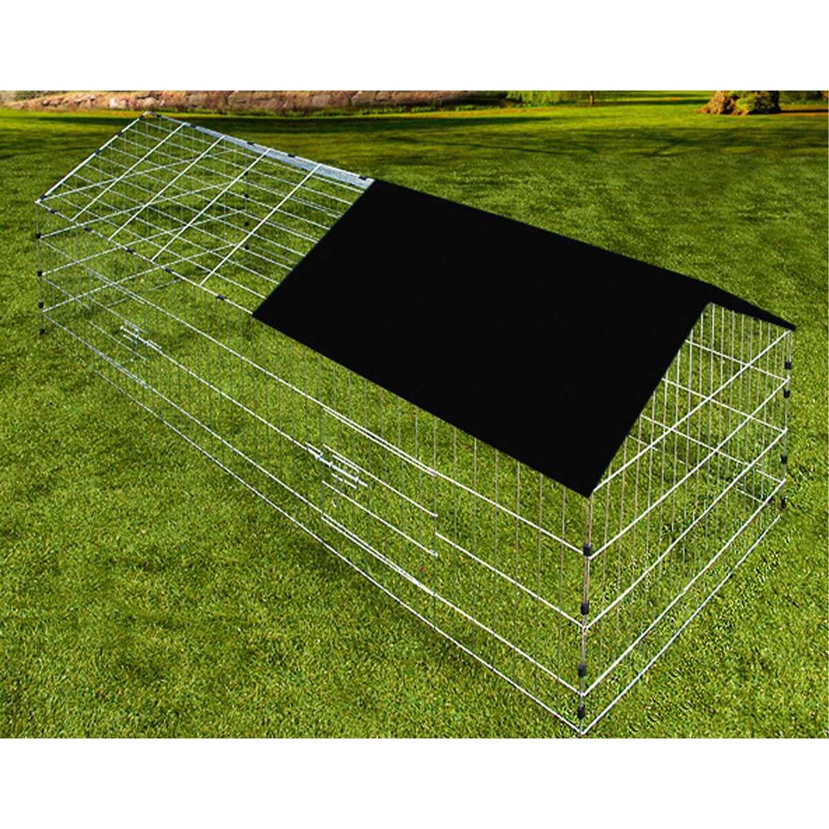 Cusca pentru iepuri/rozatoare, Protectie solara, Negru, 180 x 75 x 75 ...