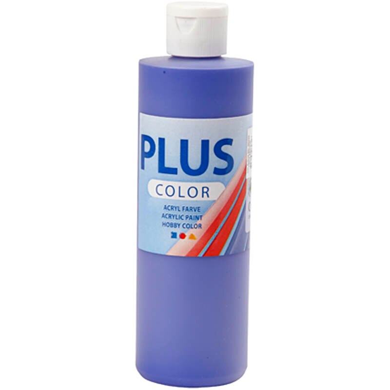 Vopsea Plus Color, Albastru ultramarin, 250 ml - eMAG.ro