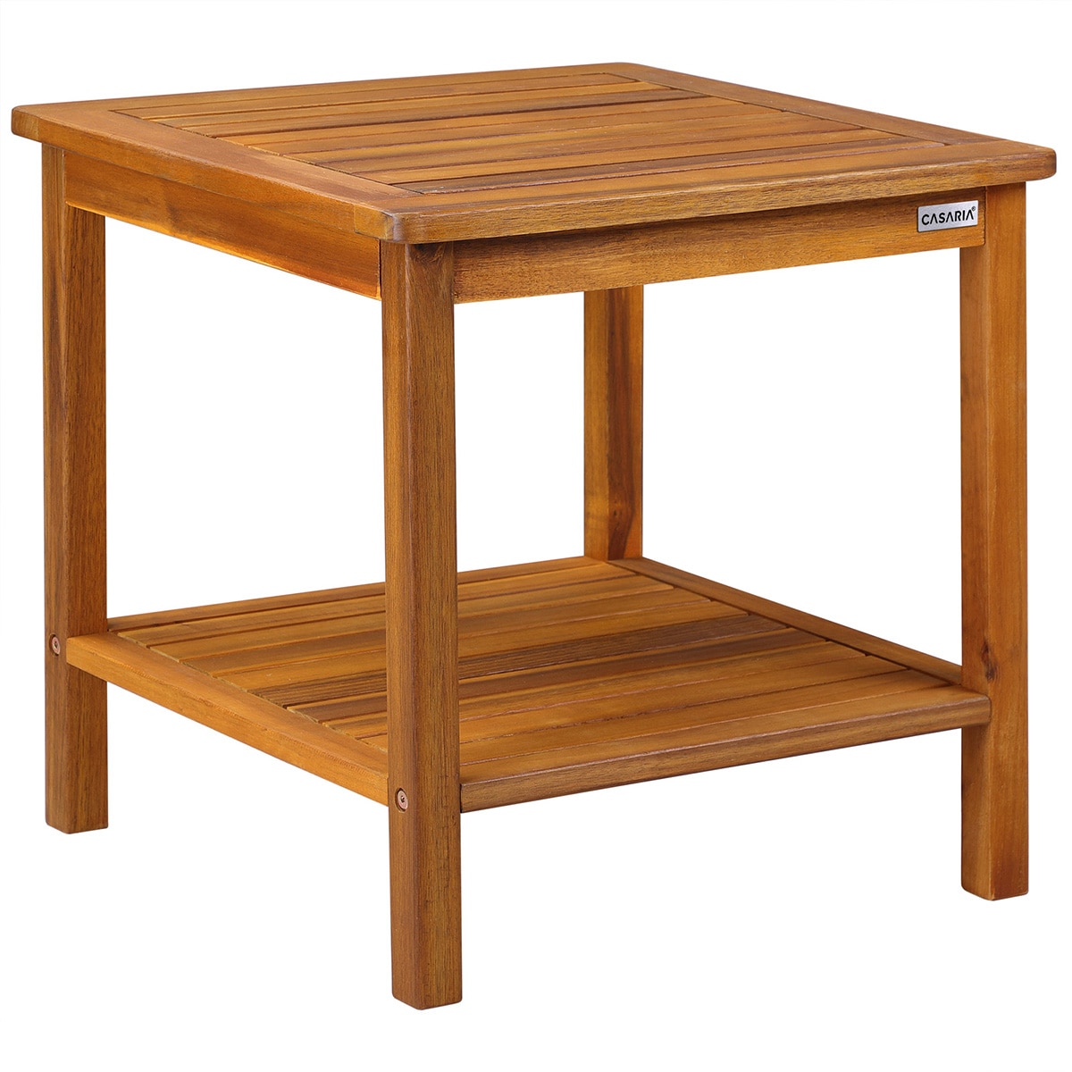 Masuta de gradina/terasa/balcon Washington, Lemn salcam, 45 x 45 x 45 ...