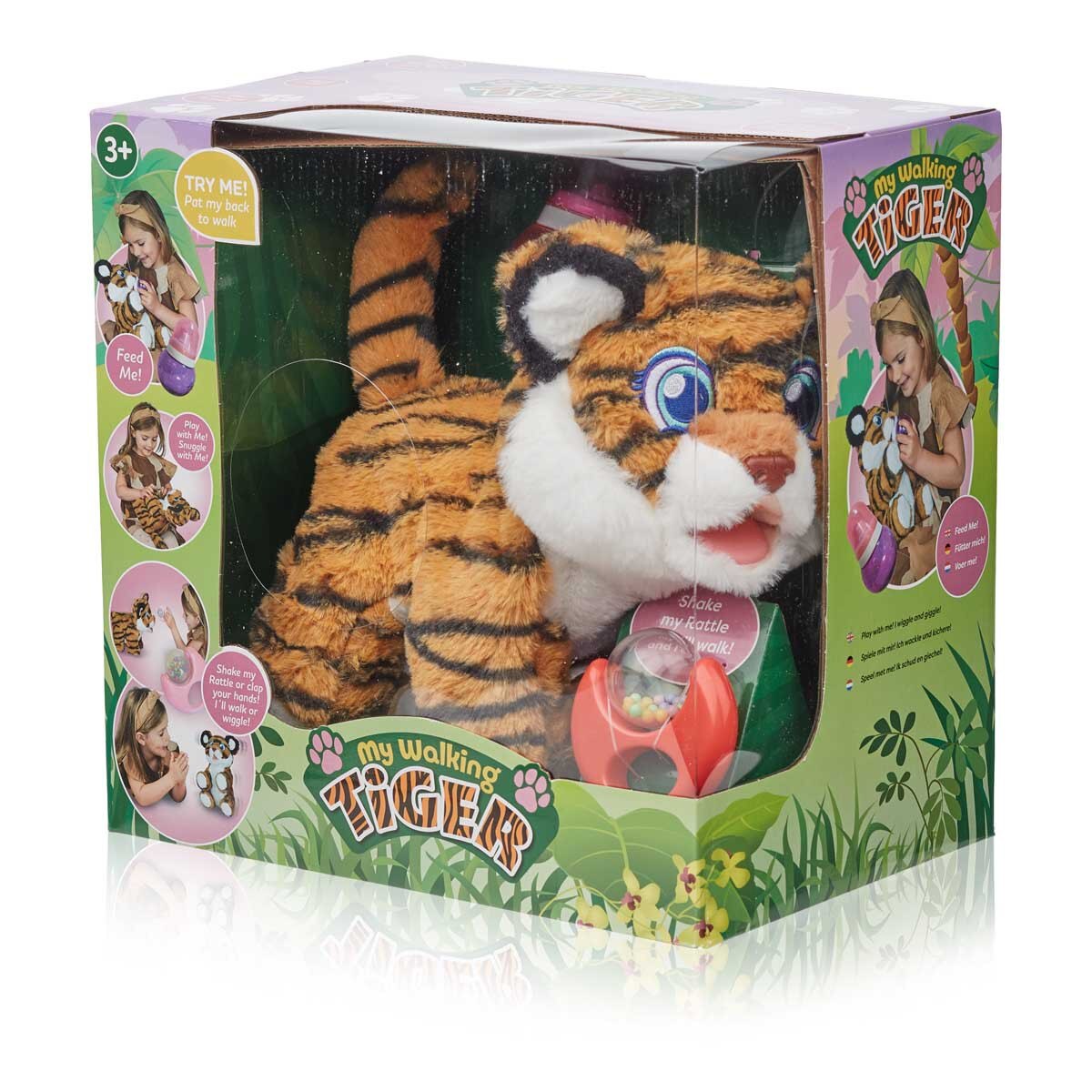 Jucarie de plus interactiva My Walking Pet, Tigru - eMAG.ro