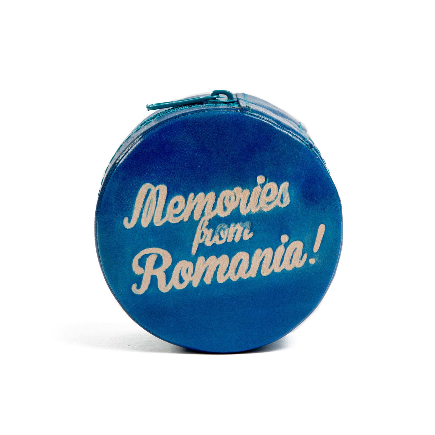 Mini portofel pentru monede din piele, cu model potcoava, 76x76x42 ...