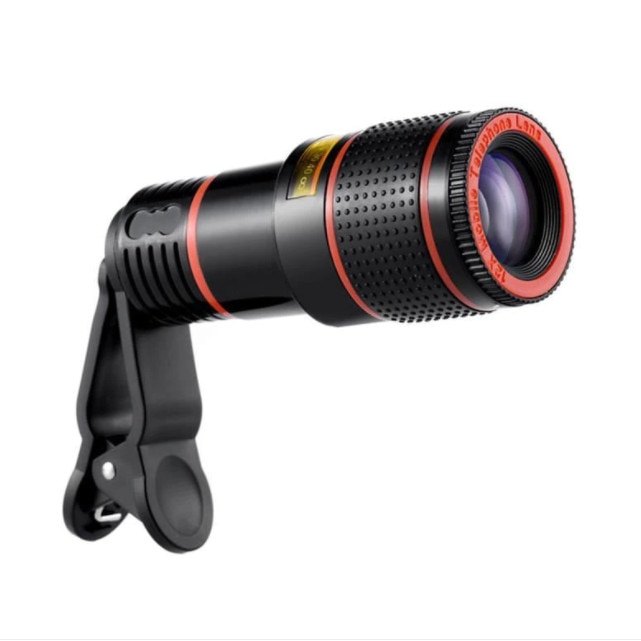 Camera telefon mobil, zoom de 12 ori, negru - eMAG.ro