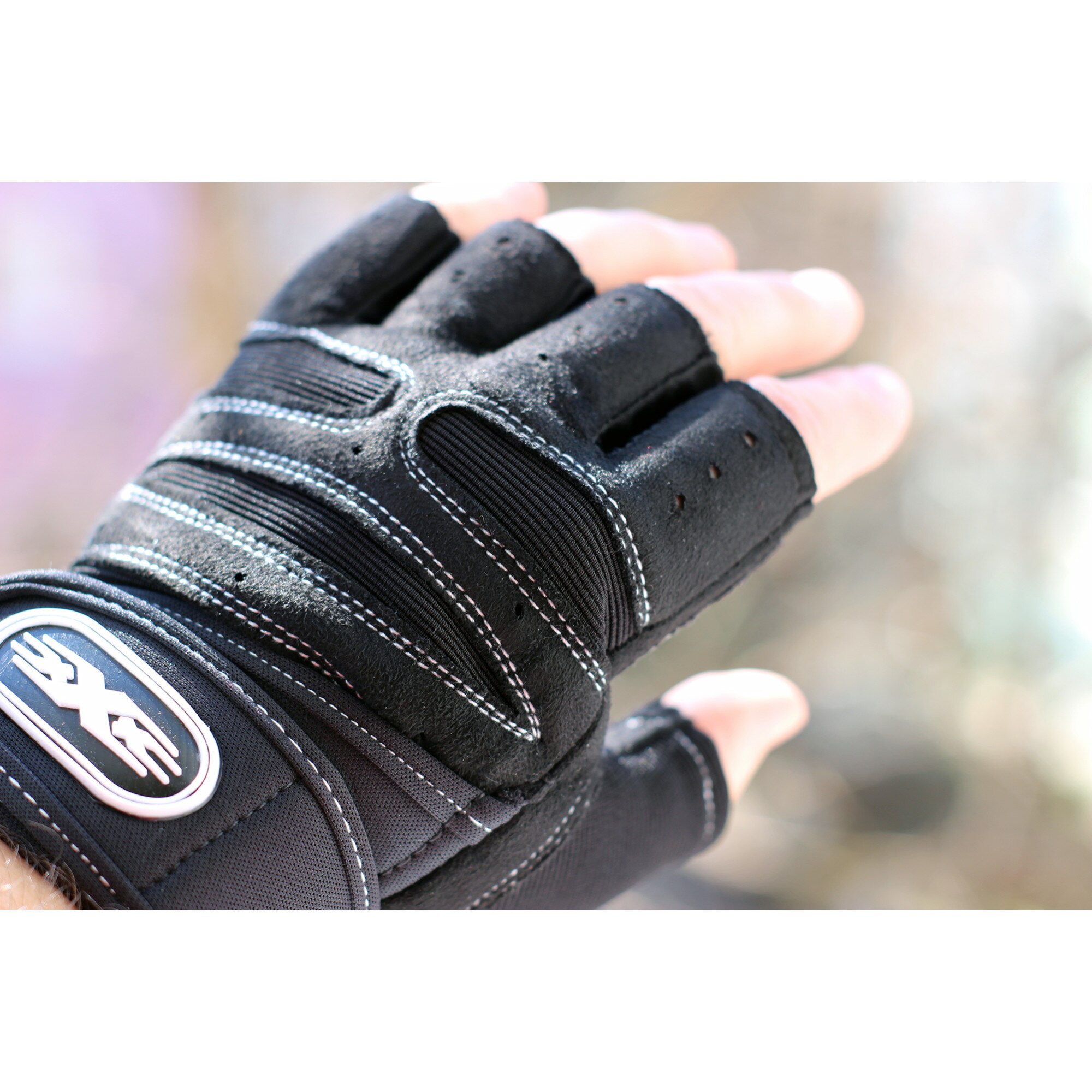 Manusi de antrenament Lerods pentru sala si fitness cu protectie palma ...