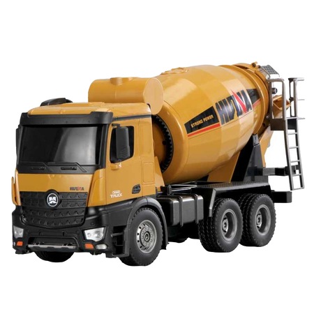 Бетонобъркачка с дистанционно управление Huina HT-1574, 1:14, Жълт ...
