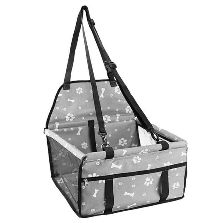 Scaun auto pentru caini si pisici, respirabil si impermeabil, potrivit ...