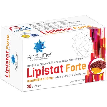 Supliment alimentar Lipistat Forte, BioSunLine, 30 capsule - eMAG.ro