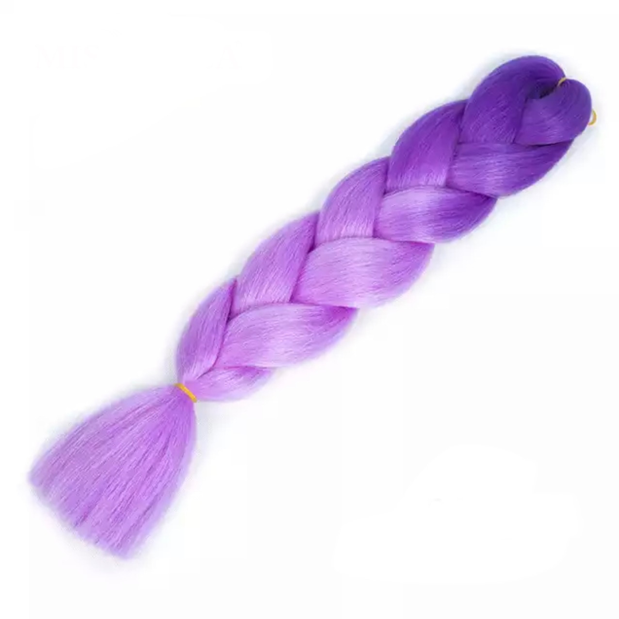 Extensii sintetice colorate de par pentru impletituri ombre Violet/Mov ...
