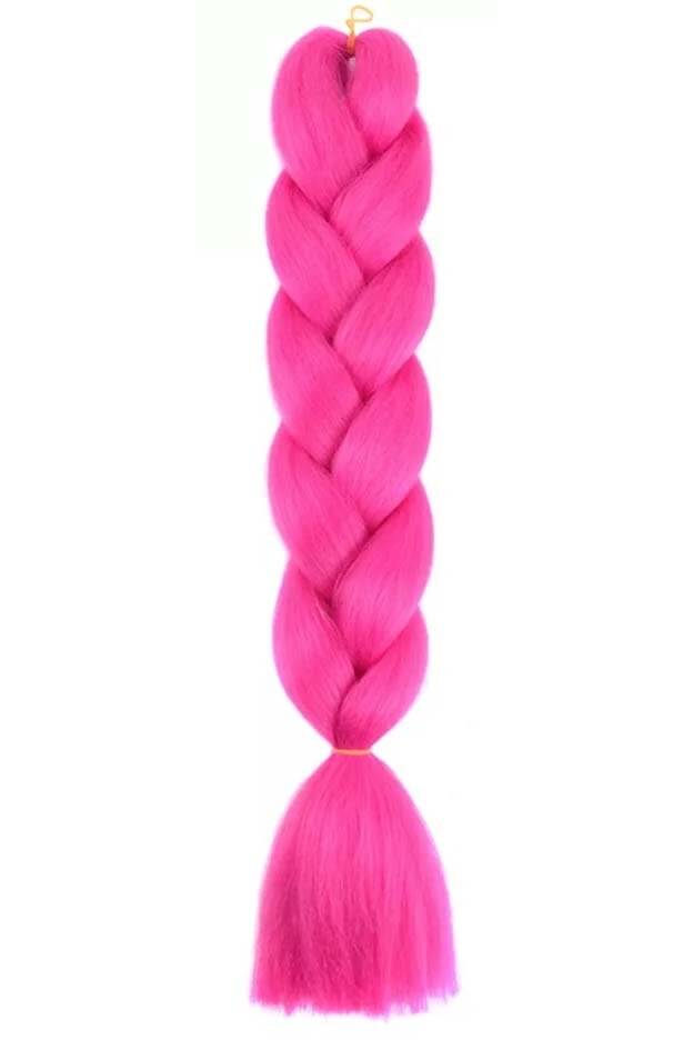 Extensii sintetice colorate de par pentru impletituri ombre Visiniu 105 ...