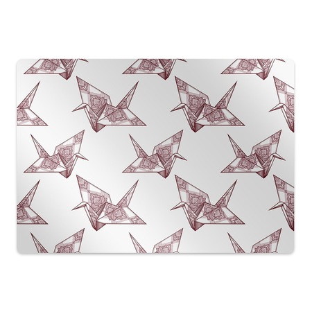 Covor pentru scaun de birou, pasari origami, kmat-3273-120x90cm - eMAG.ro