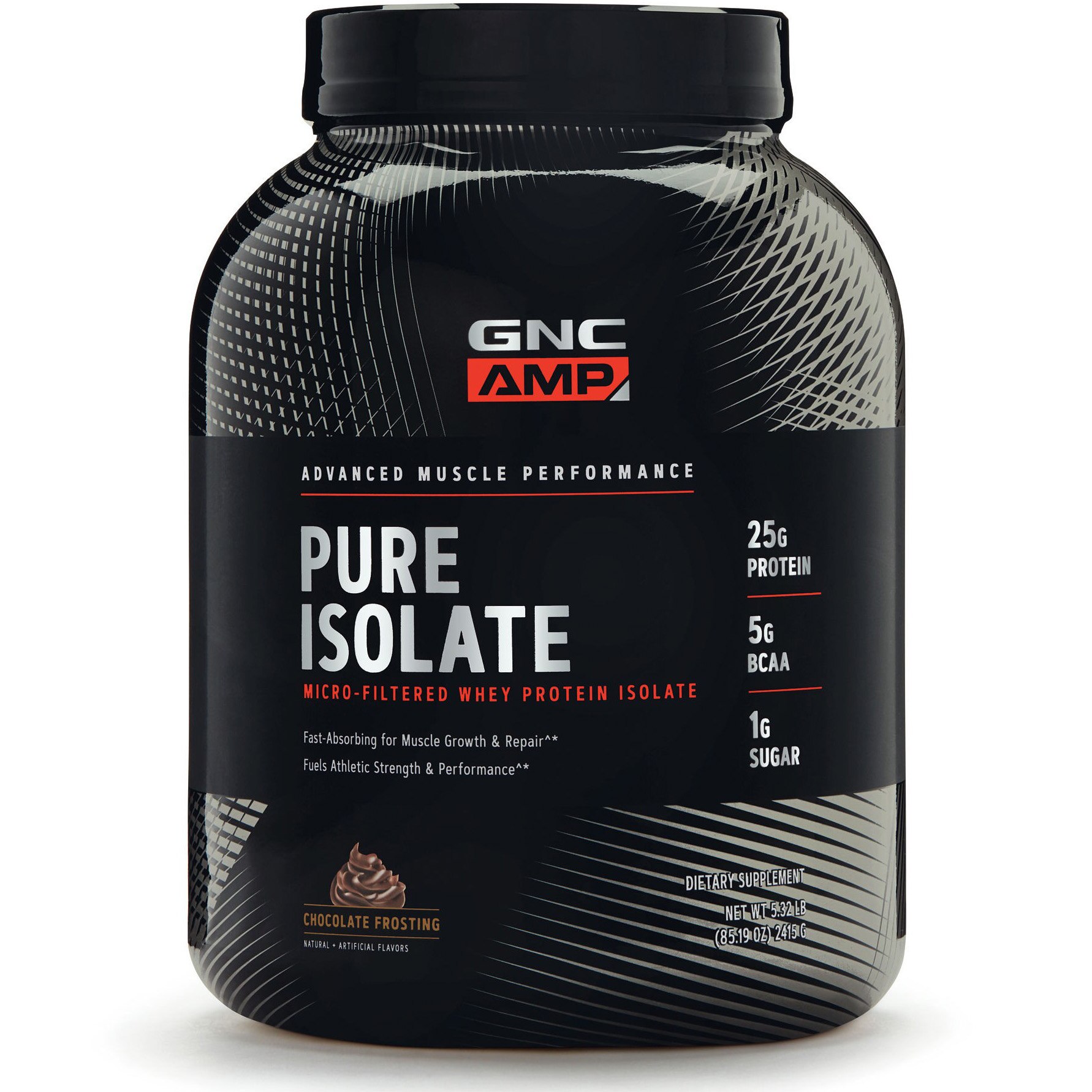 GNC AMP Pure Isolate, Proteina Izolata din Zer, cu Aroma de Glazura de ...