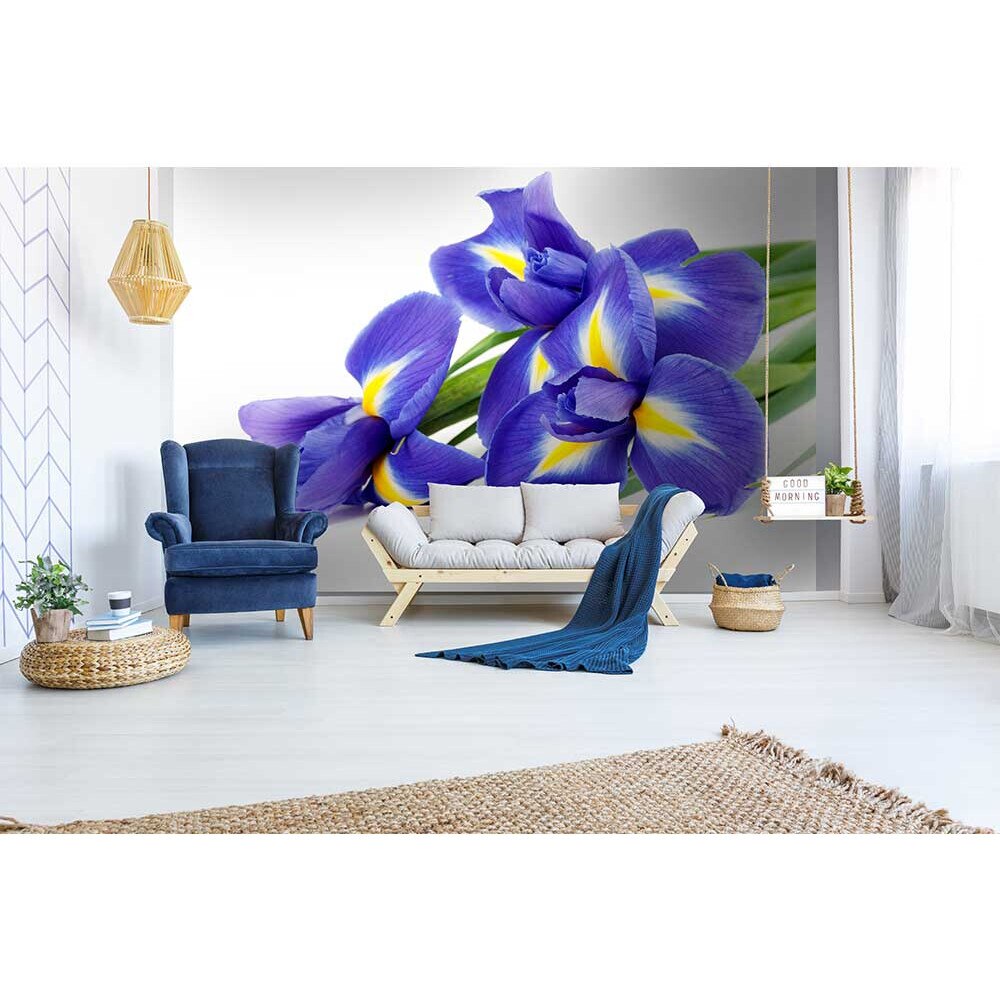 Tapet DIMEX, Model Crin, 375 x 250 cm, Netesut, Mov - eMAG.ro