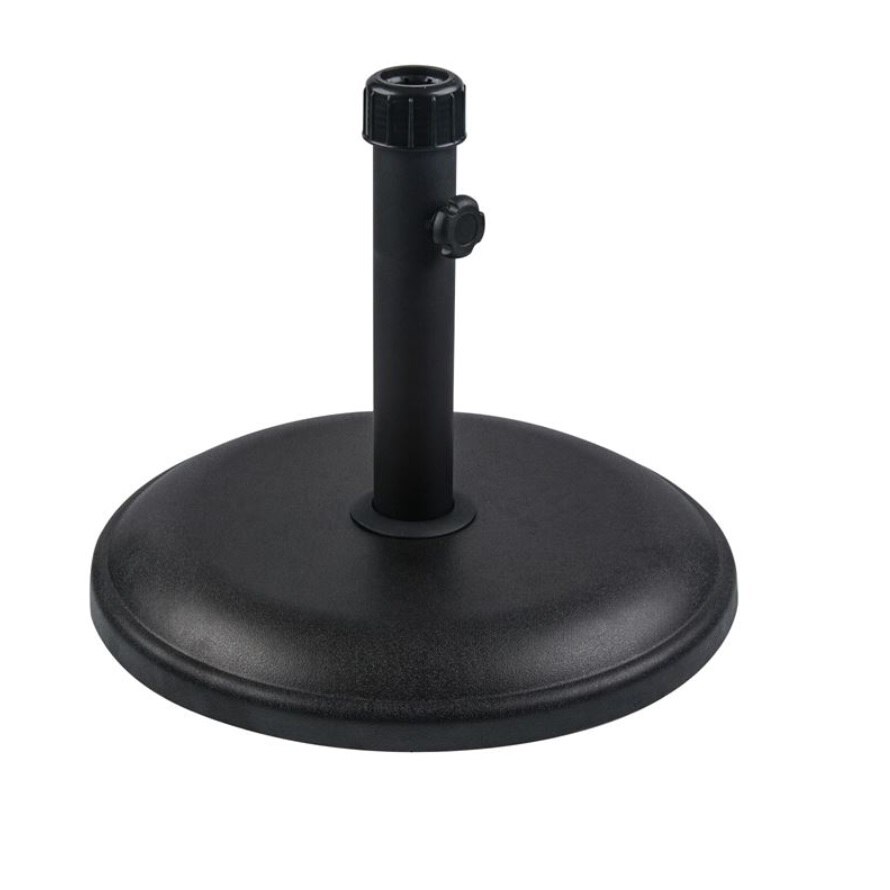 Suport metalic umbrela de gradina, Negru, Greutate 12 kg - eMAG.ro