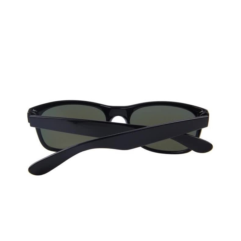 Ochelari de soare unisex Wayfarer Lucian Negru cu Negru - eMAG.ro