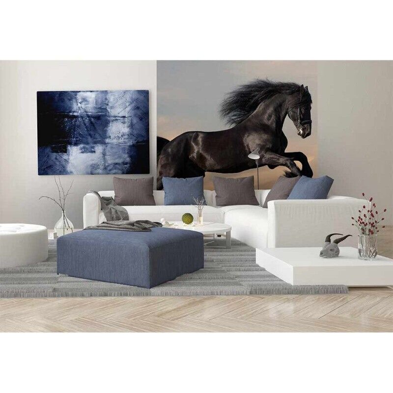 Tapet DIMEX, Model Cal negru, 225 x 250 cm, Netesut, Multicolor - eMAG.ro