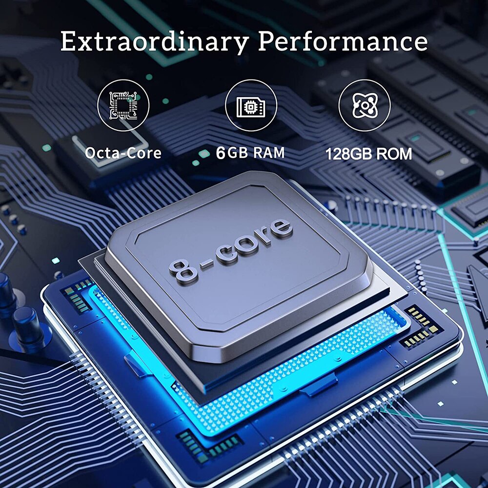 Таблет TOSCIDO T26, 10.1", Octa-Core, Android 12, 6GB RAM, 128GB ROM ...