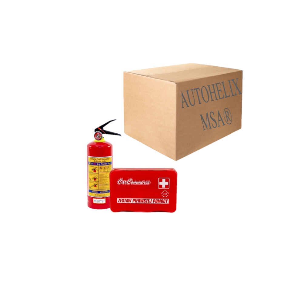 Set trusa AUTO de prim ajutor + stingator, AutoHelix MSA® - eMAG.ro