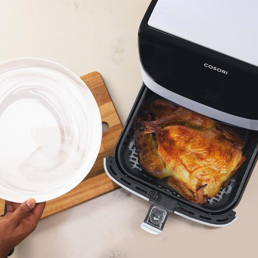 Friteuza cu aer cald, fara ulei, Cosori Air Fryer, Ecran digital, 11 ...
