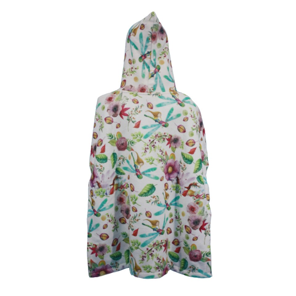 Halat de baie poncho cu gluga, model cu zane magice 60x120 - eMAG.ro
