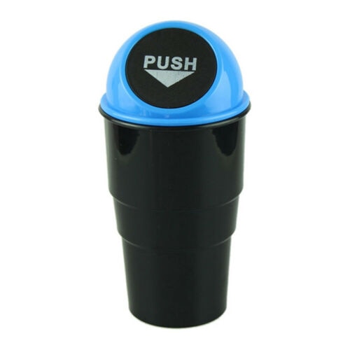 Mini cos de gunoi auto, negru/albastru, DIY3205 - eMAG.ro