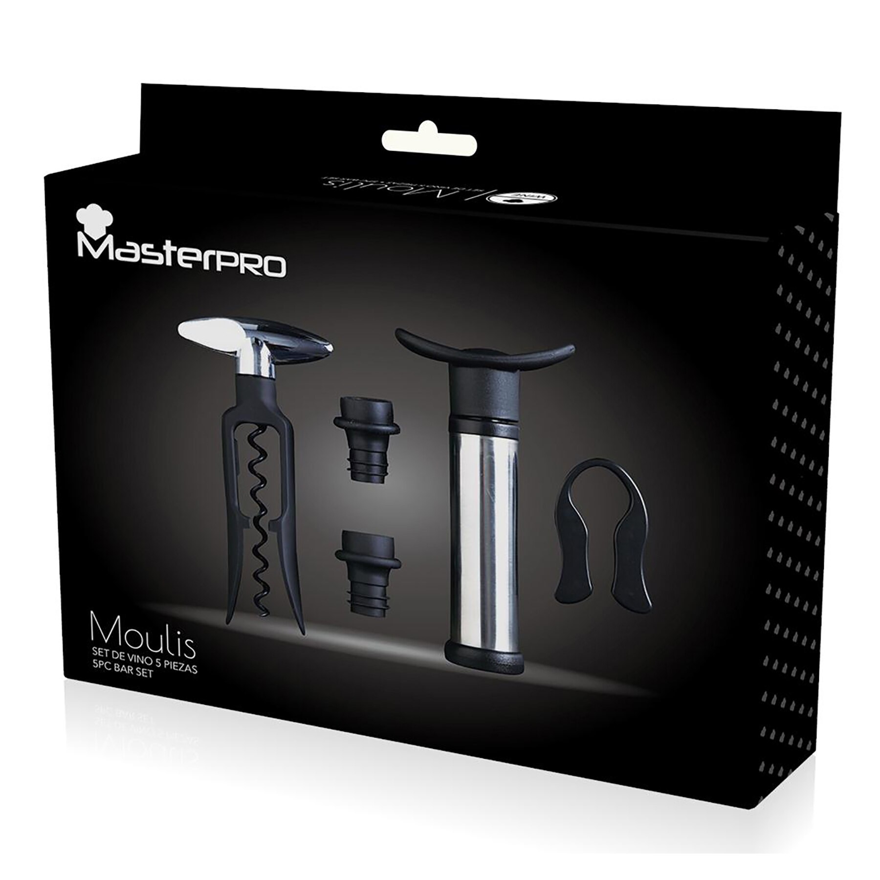 Set 5 accesorii de vin MasterPro - eMAG.ro