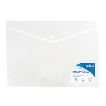 Dosar plic cu capsa Strigo A3 transparent - eMAG.ro