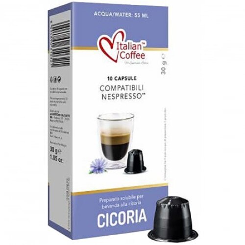 Set 10 capsule cafea de Cicoare, Compatibile Nespresso, Italian Coffee - eMAG.ro
