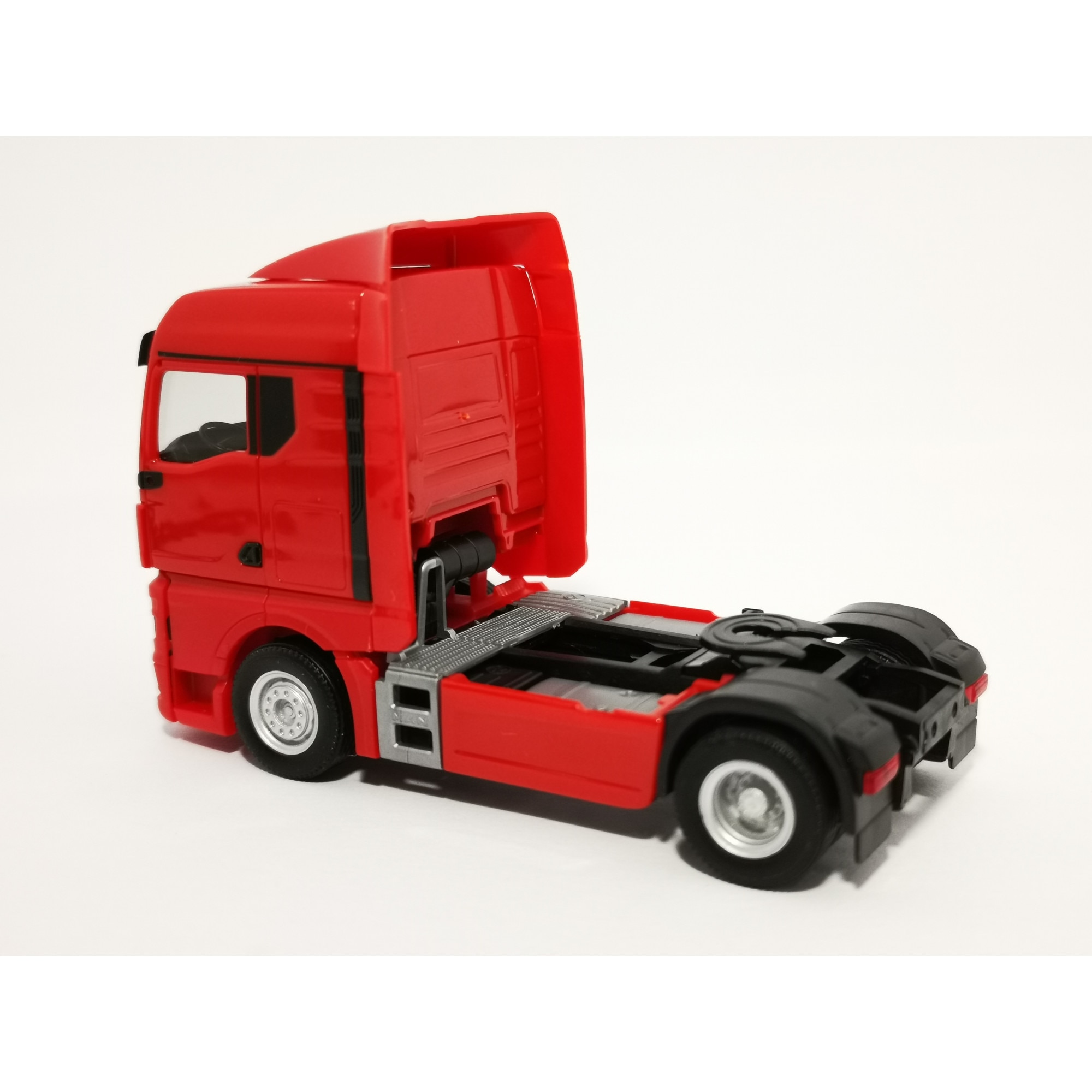 Macheta camion MAN TGX GM ,Rosu, L:60mm,1:87 - eMAG.ro