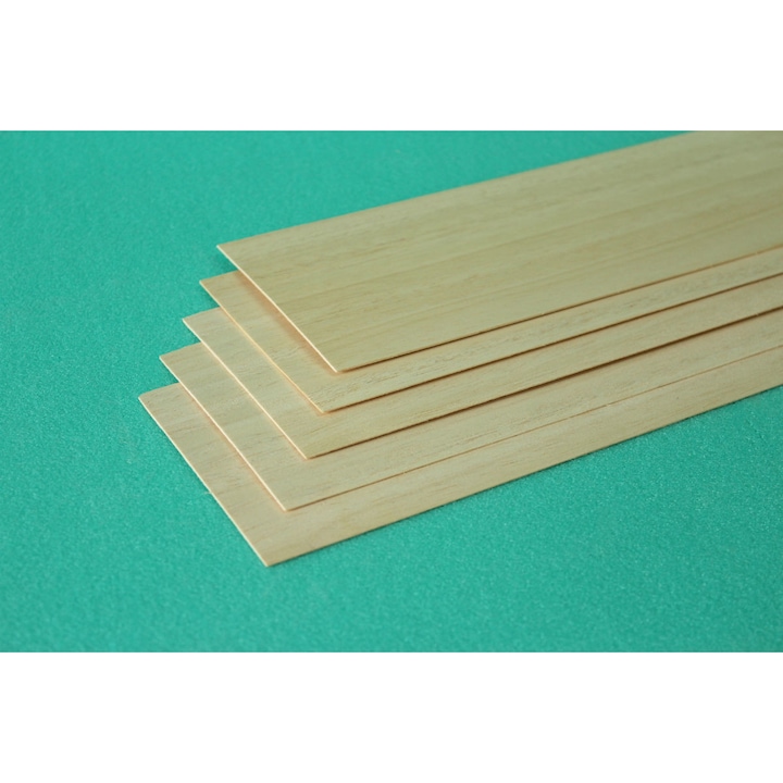 Дървена плоскост, За моделиране/архитектура, 3 x 100 x 1000 mm - eMAG.bg