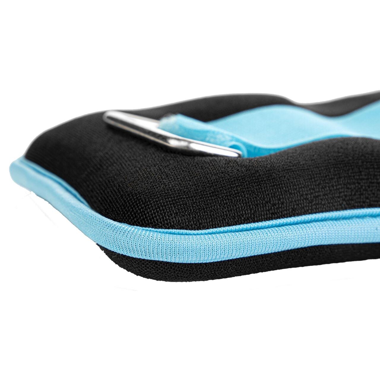 Set Greutati Maini/Picioare - 2 x 1 Kg, Albastru-Negru - eMAG.ro