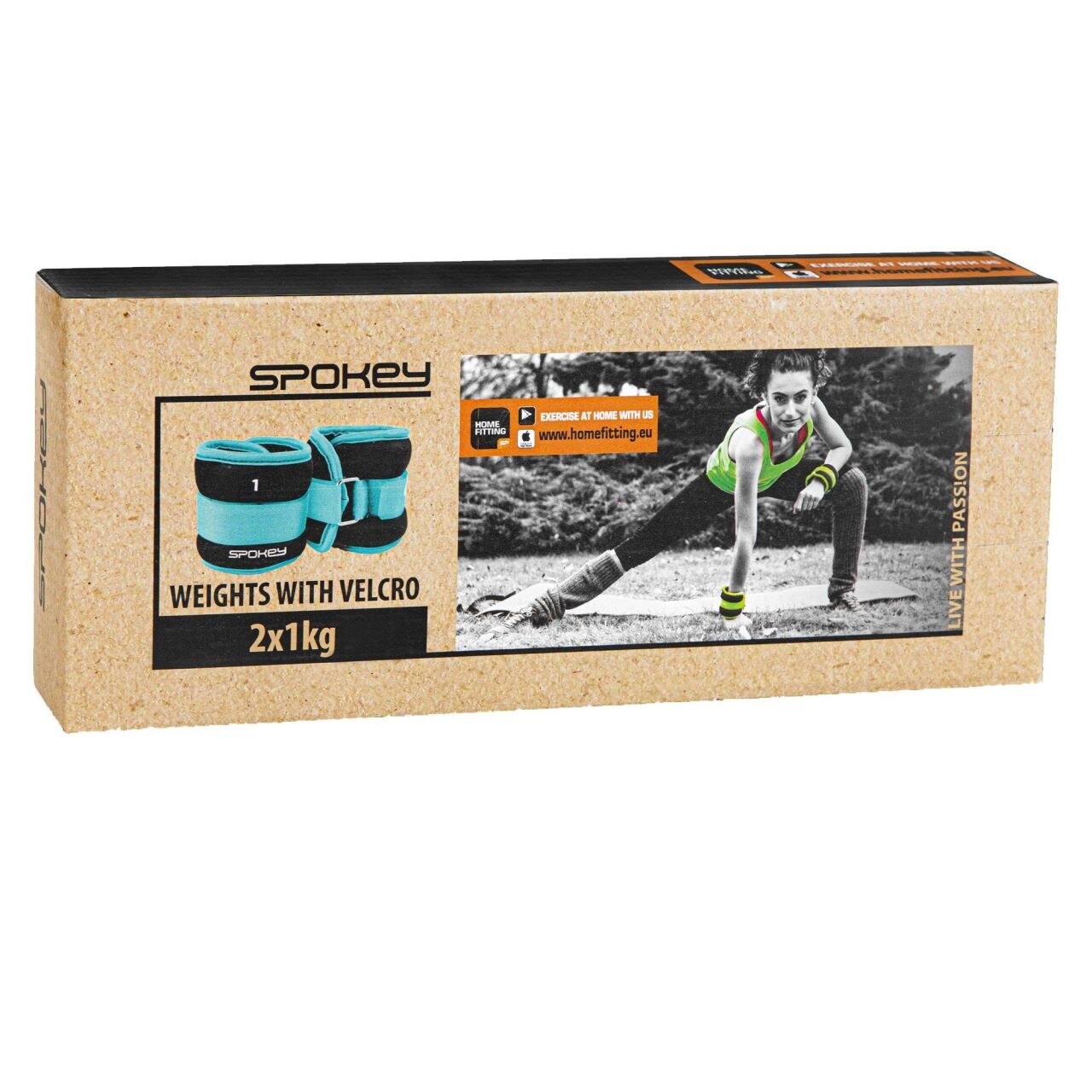 Set Greutati Maini/Picioare - 2 x 1 Kg, Albastru-Negru - eMAG.ro