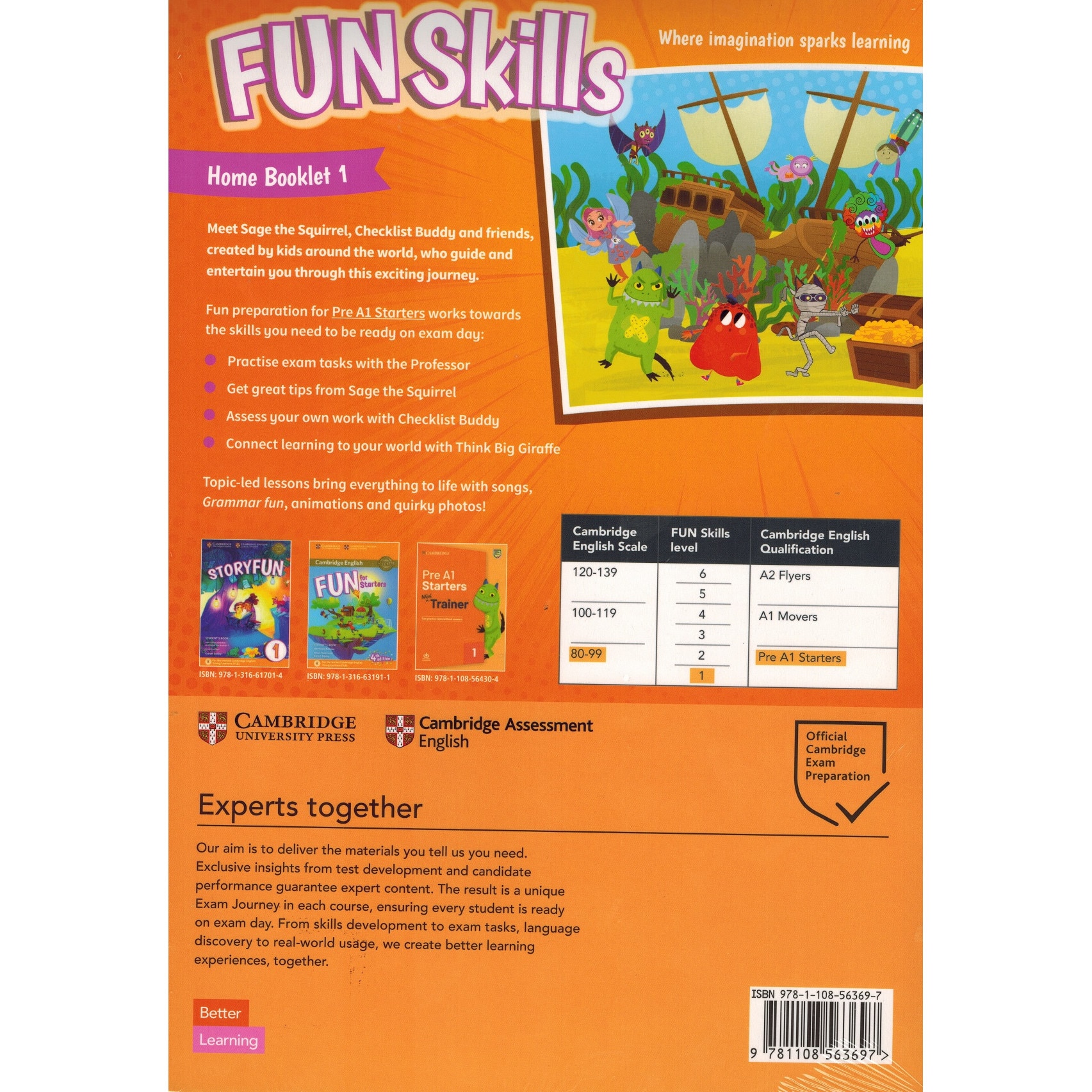 Fun Skills Level 1 Student's Book with Home Booklet and Downloadable ...