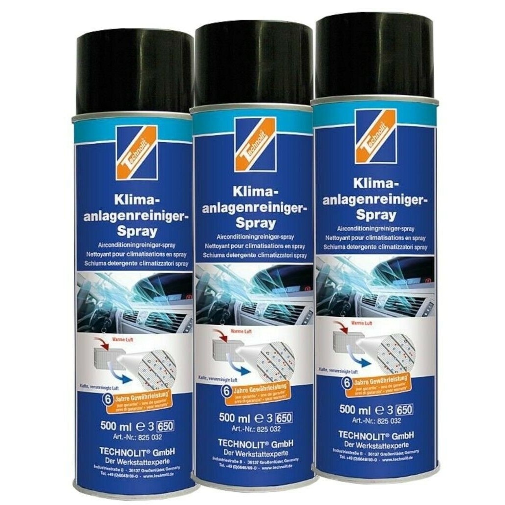 Spray pentru curatare sistem aer conditionat, 500 ml, Technolit 825032 ...