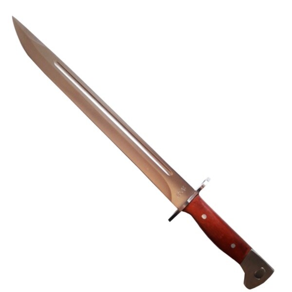 Cutit baioneta AK-47 CCCP 50 cm + teaca din piele - eMAG.ro