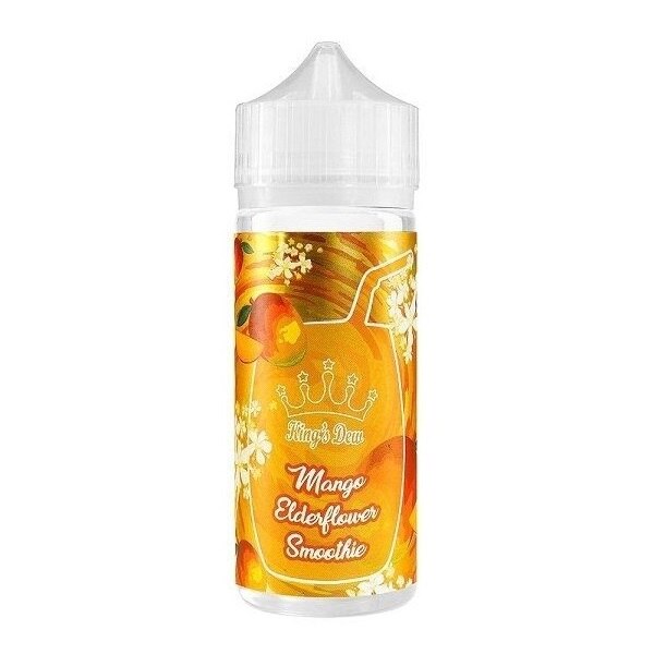 Pachet Lichid Tigara Electronica King's Dew - Mango Elderflower Smoothie ,3.33mg/ml ,120ml cu ...