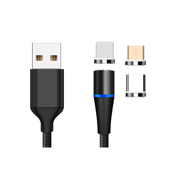Кабел за данни за зареждане 3in1 Fast Charge 3 0 Usb Micro Usb Type C