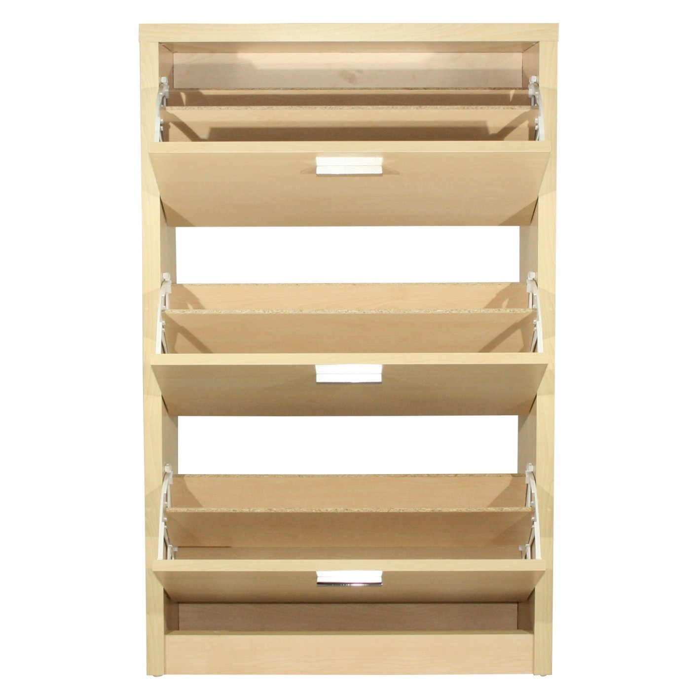 Pantofar cu 3 usi, crem, 70x30x113 cm - eMAG.ro