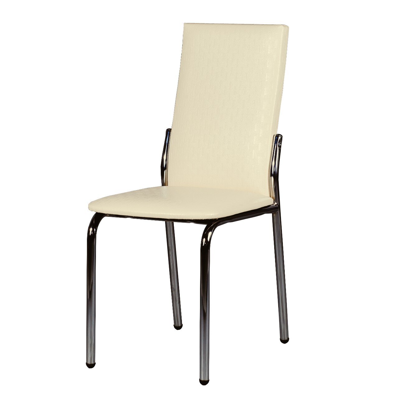 Scaun Modern, Netro Crem, Metal si Piele Ecologica - eMAG.ro