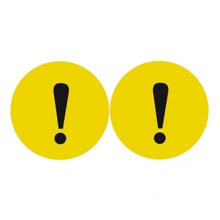 Set de 2 bucati semn incepator auto autocolant de exterior - eMAG.ro