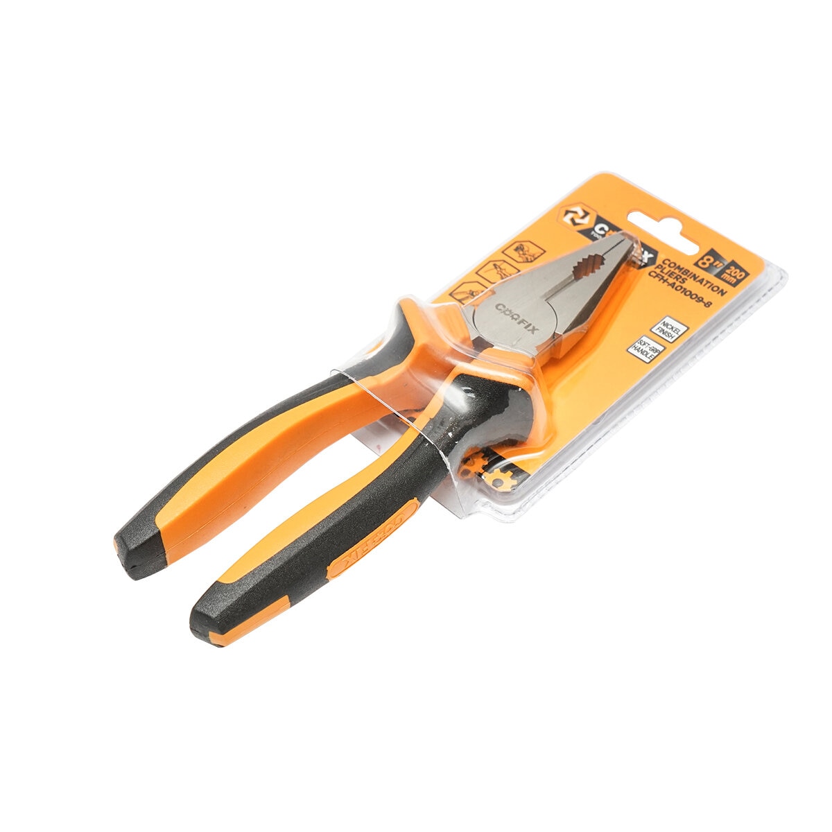 Cleste patent combinat 200mm profesional cu finisaj nichelat - eMAG.ro