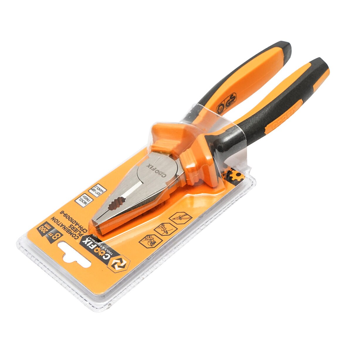 Cleste patent combinat 200mm profesional cu finisaj nichelat - eMAG.ro