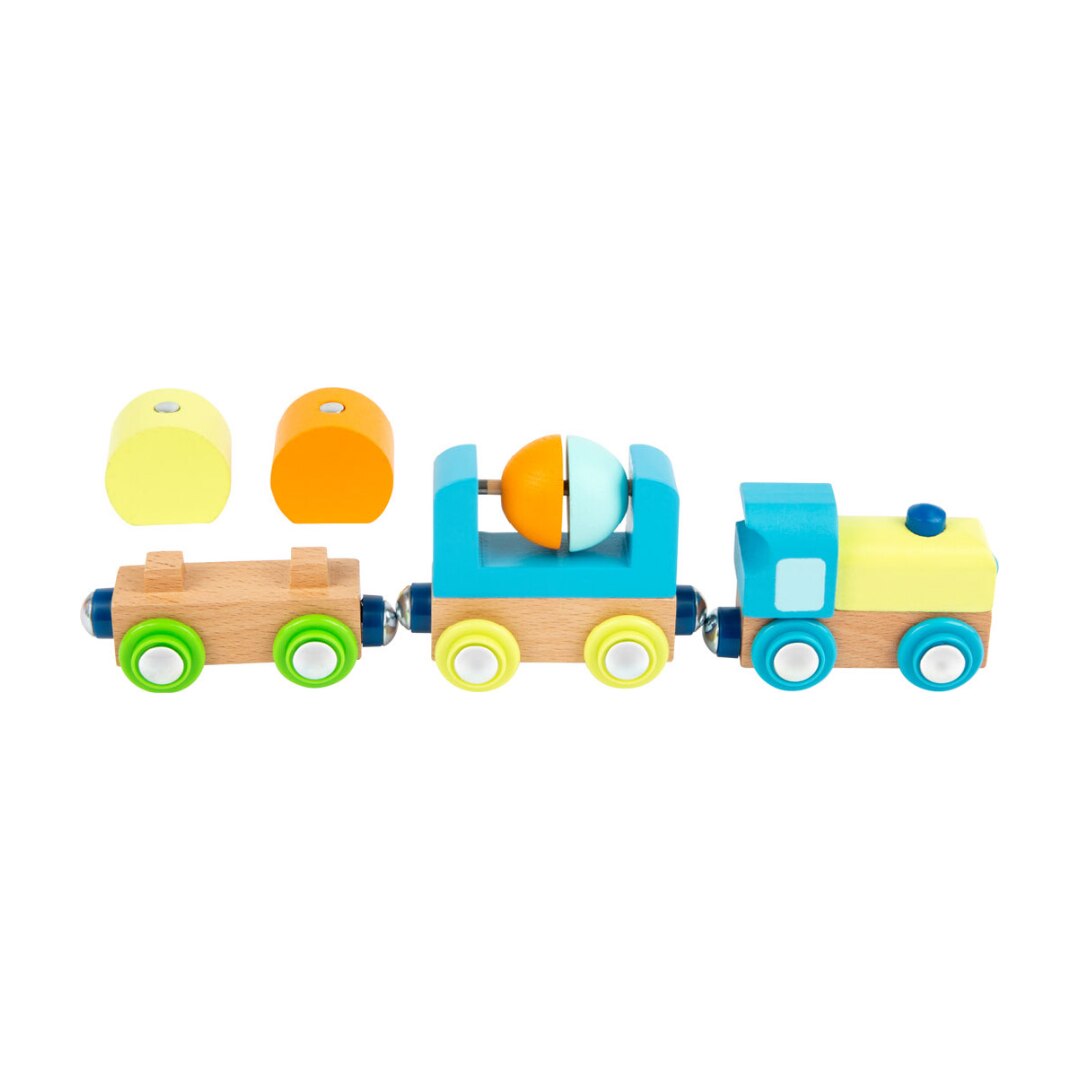 Trenulet educativ din lemn L47 - eMAG.ro