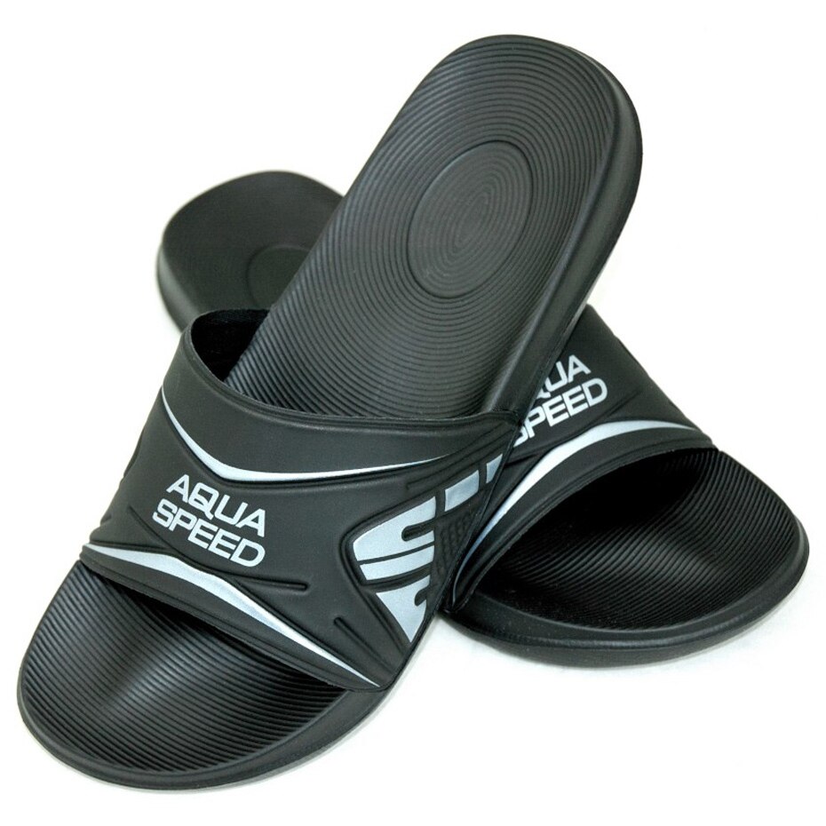 Papuci Aqua-Speed, BM93546, Negru, 45 EU - eMAG.ro