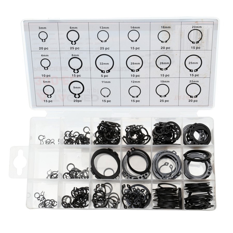 Set sigurante tip inel alezaj Seeger interior 300 buc. TA1402 - eMAG.ro