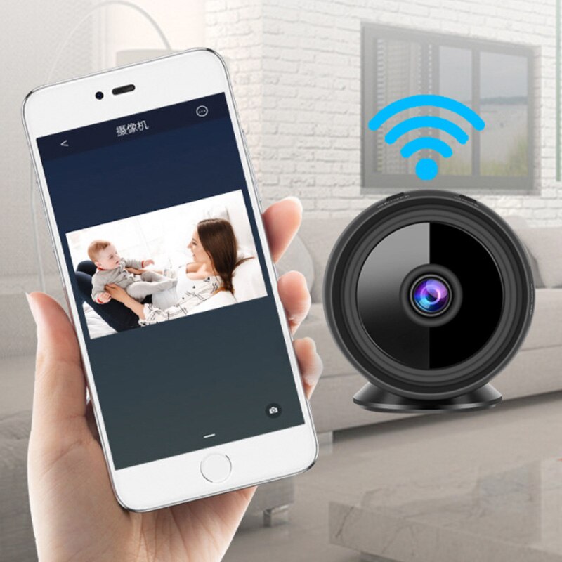 Mini camera de supraveghere 1080p DVR Night Vision, Wireless, Suport ...
