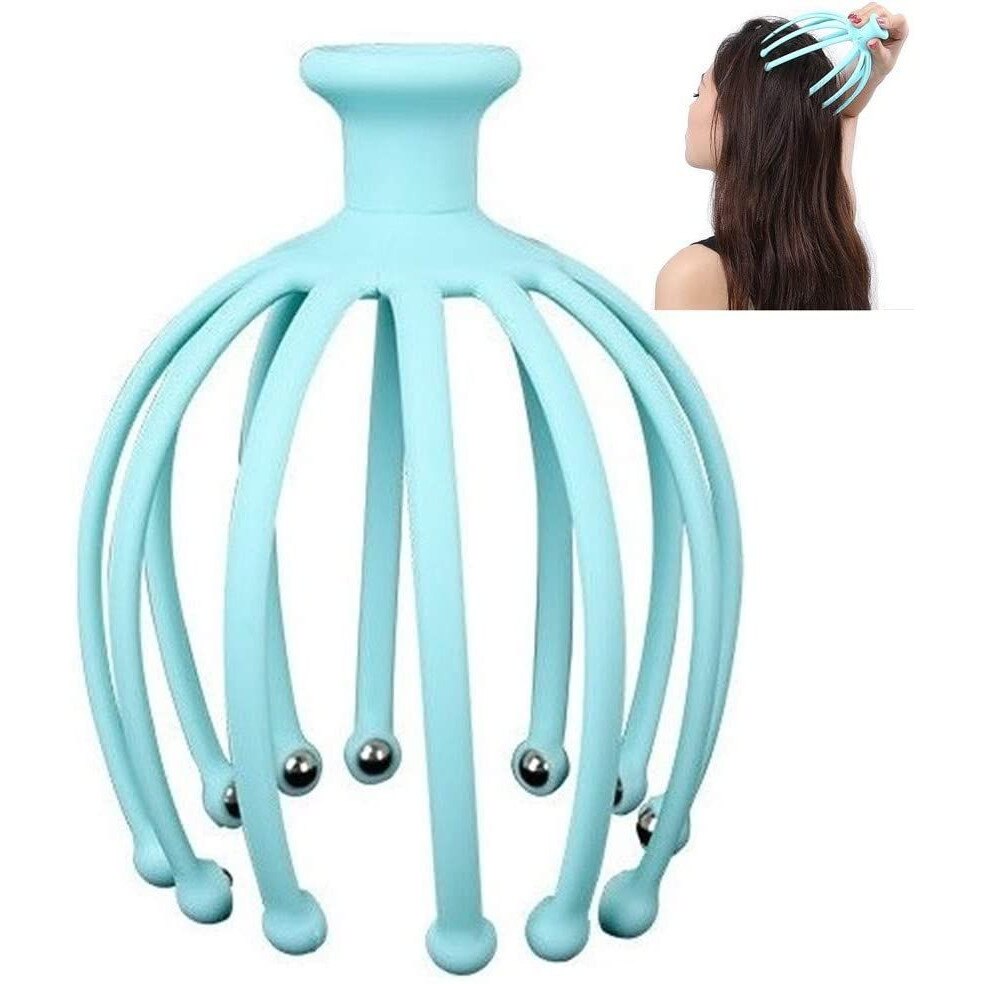 Dispozitiv masaj capilar cu role, relaxare profunda si imbunatatirea ...