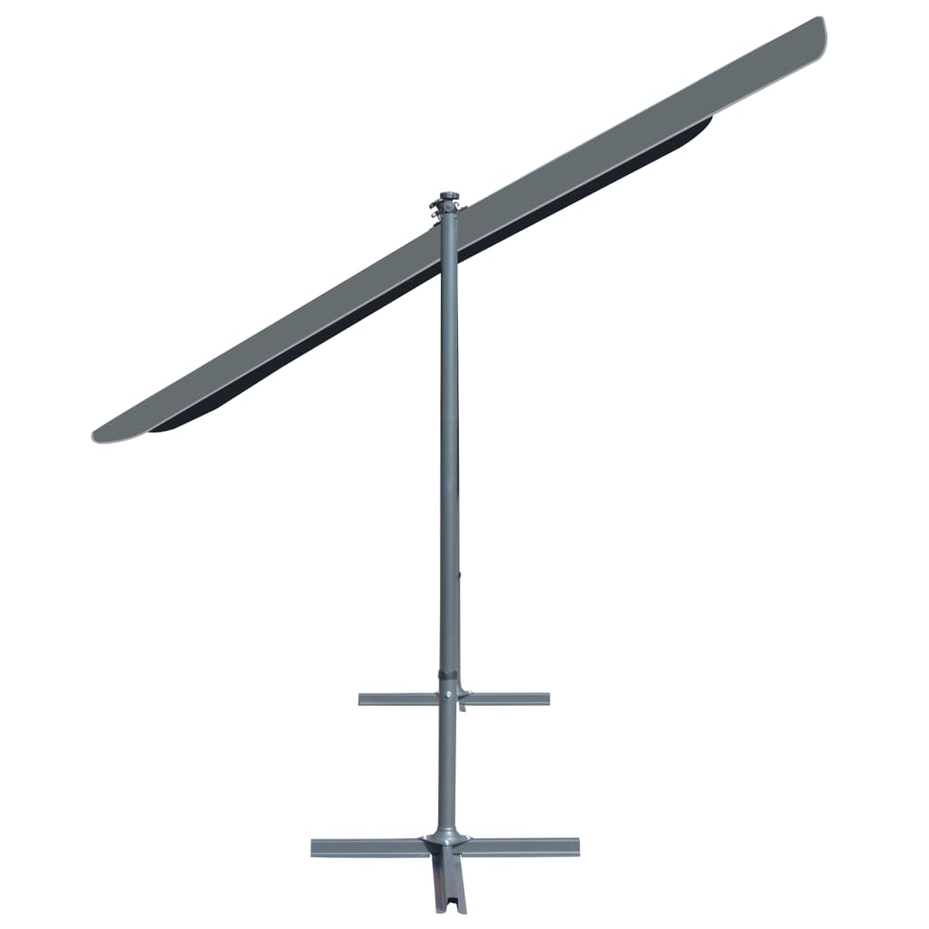 Pavilion acoperis inclinabil retractabil antracit 350x253x196cm ...