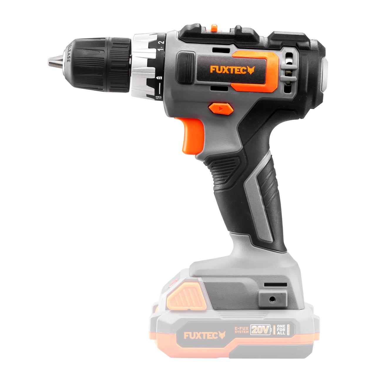Fuxtec FX-E1BS20 akkumulátoros fúró és csavarozó gép - eMAG.hu