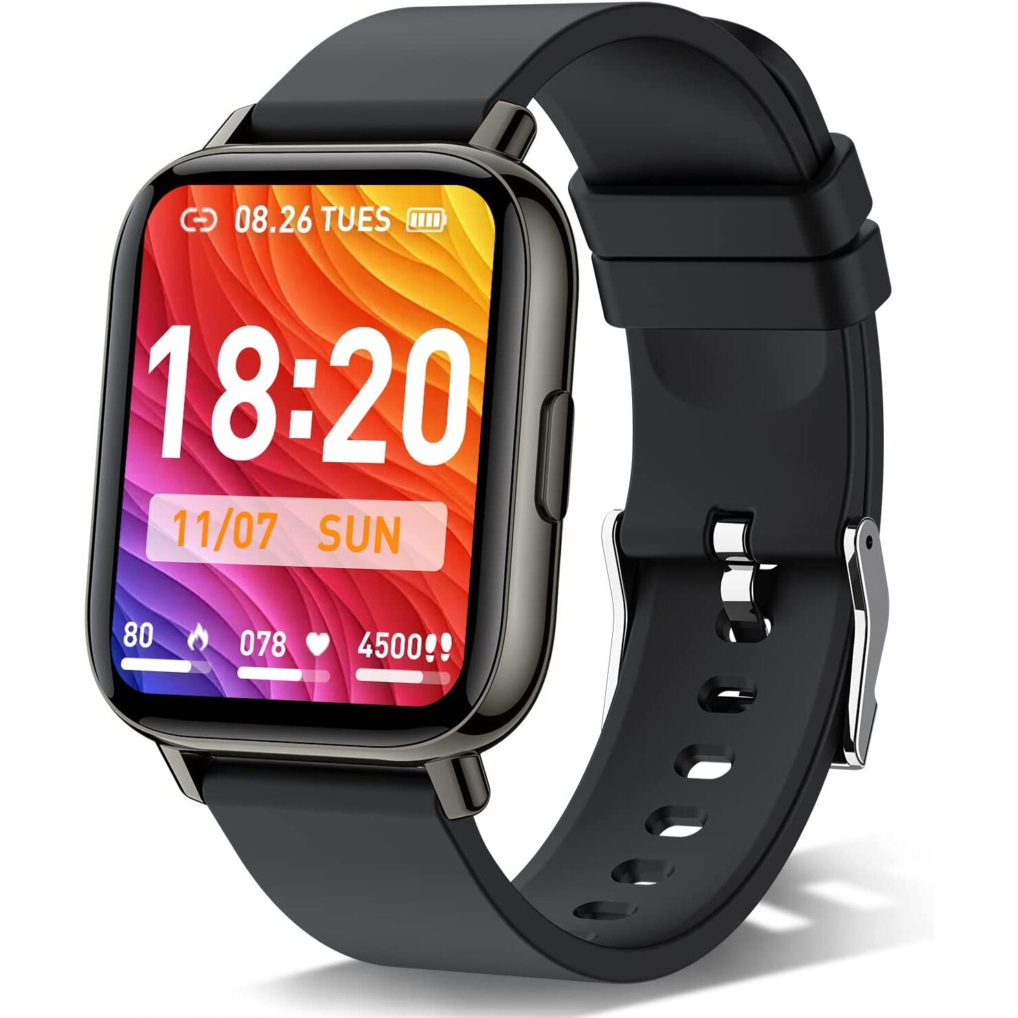 Ceas SmartWatch si Bratara Fitness 2 in 1 GTX, 1.78 inch Full Touch HD ...