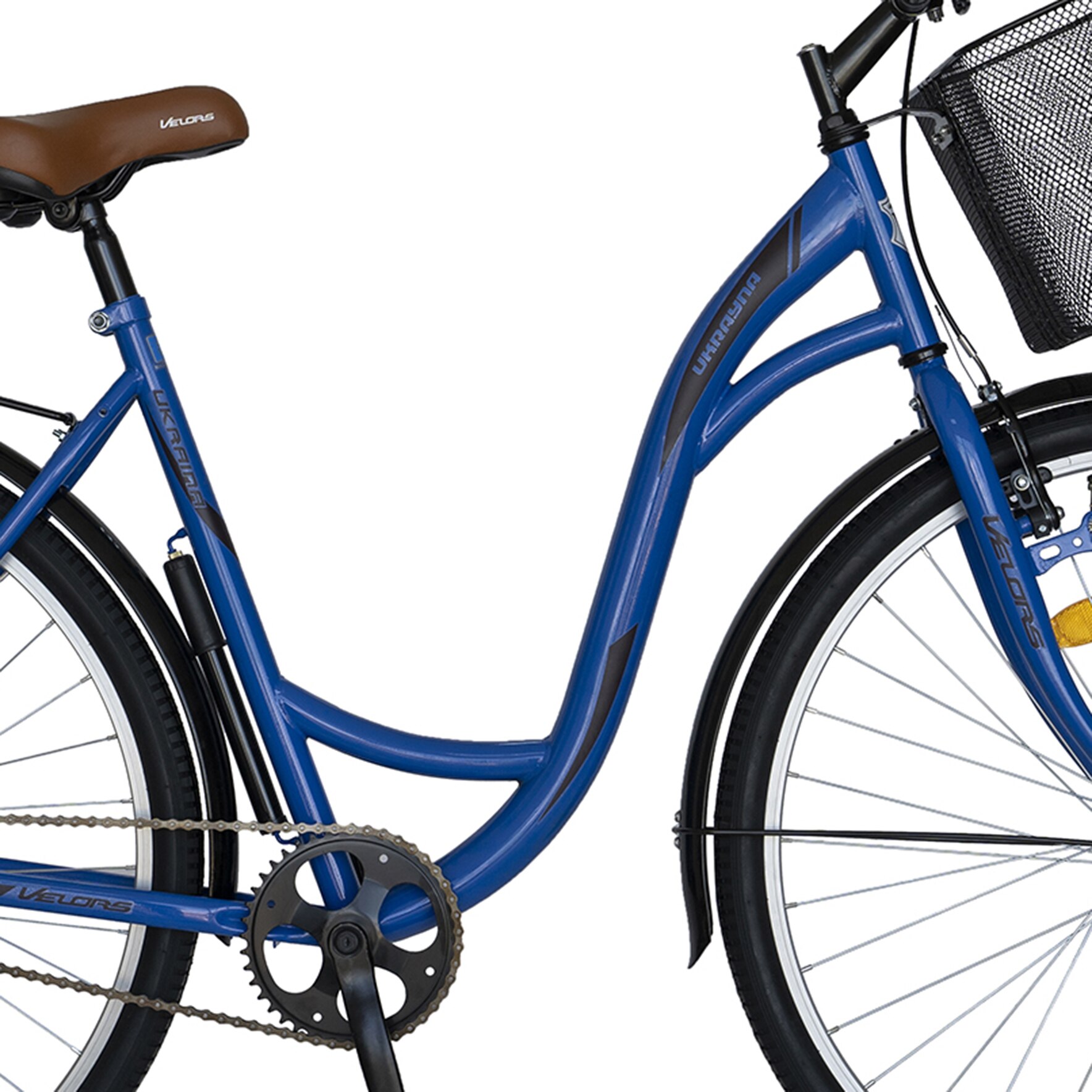 Bicicleta City, Roti 28 Inch, Frane V-Brake, Pompa, Far cu Dinam ...