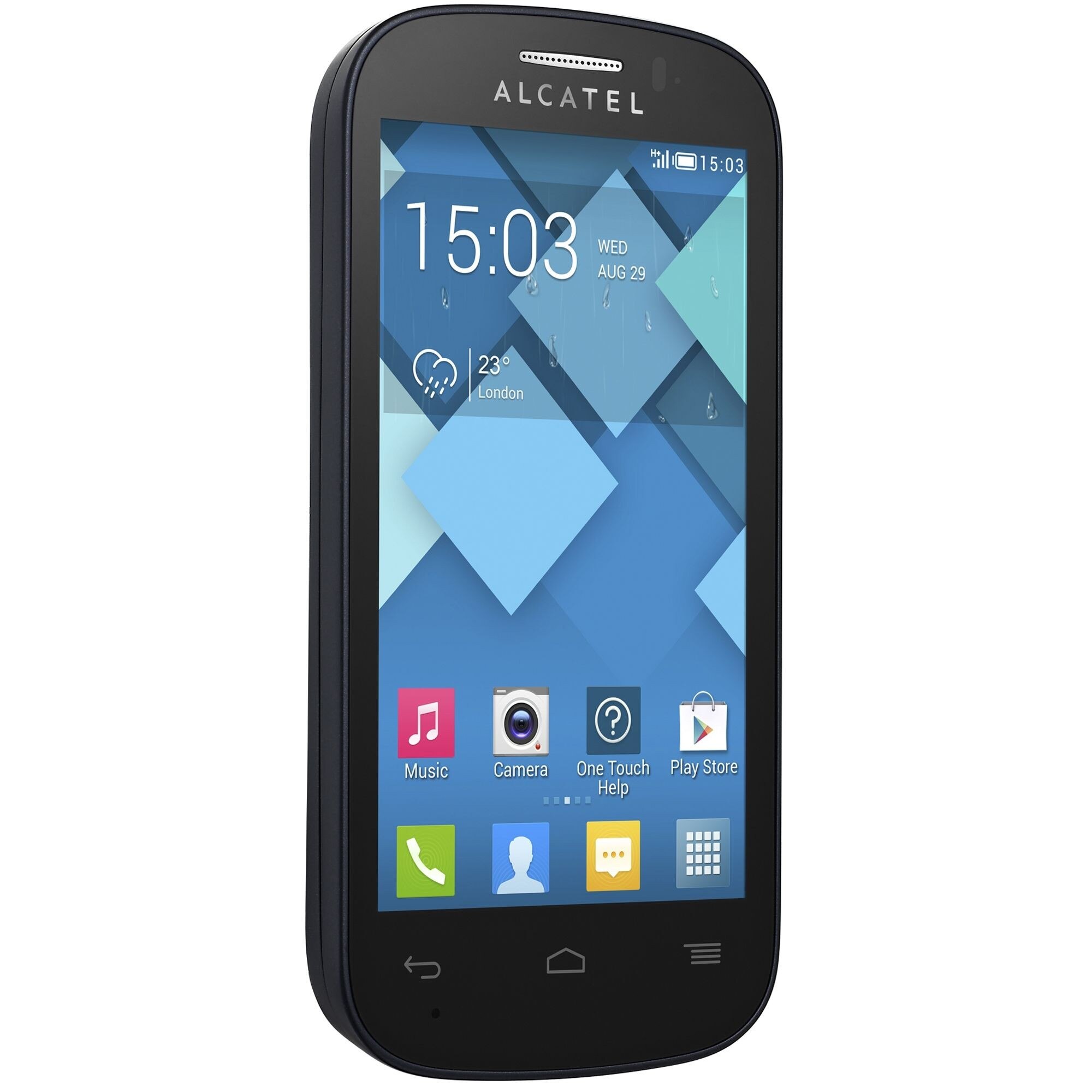 Telefon mobil Alcatel Pop C3, Black - eMAG.ro